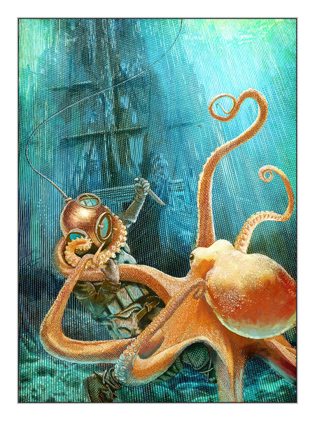 Dangers of the Deep Limited Edition Print – Dead On Paper