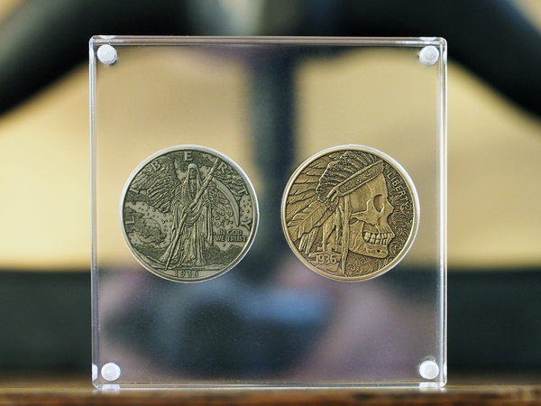 Acrylic Coin Display – Dead On Paper